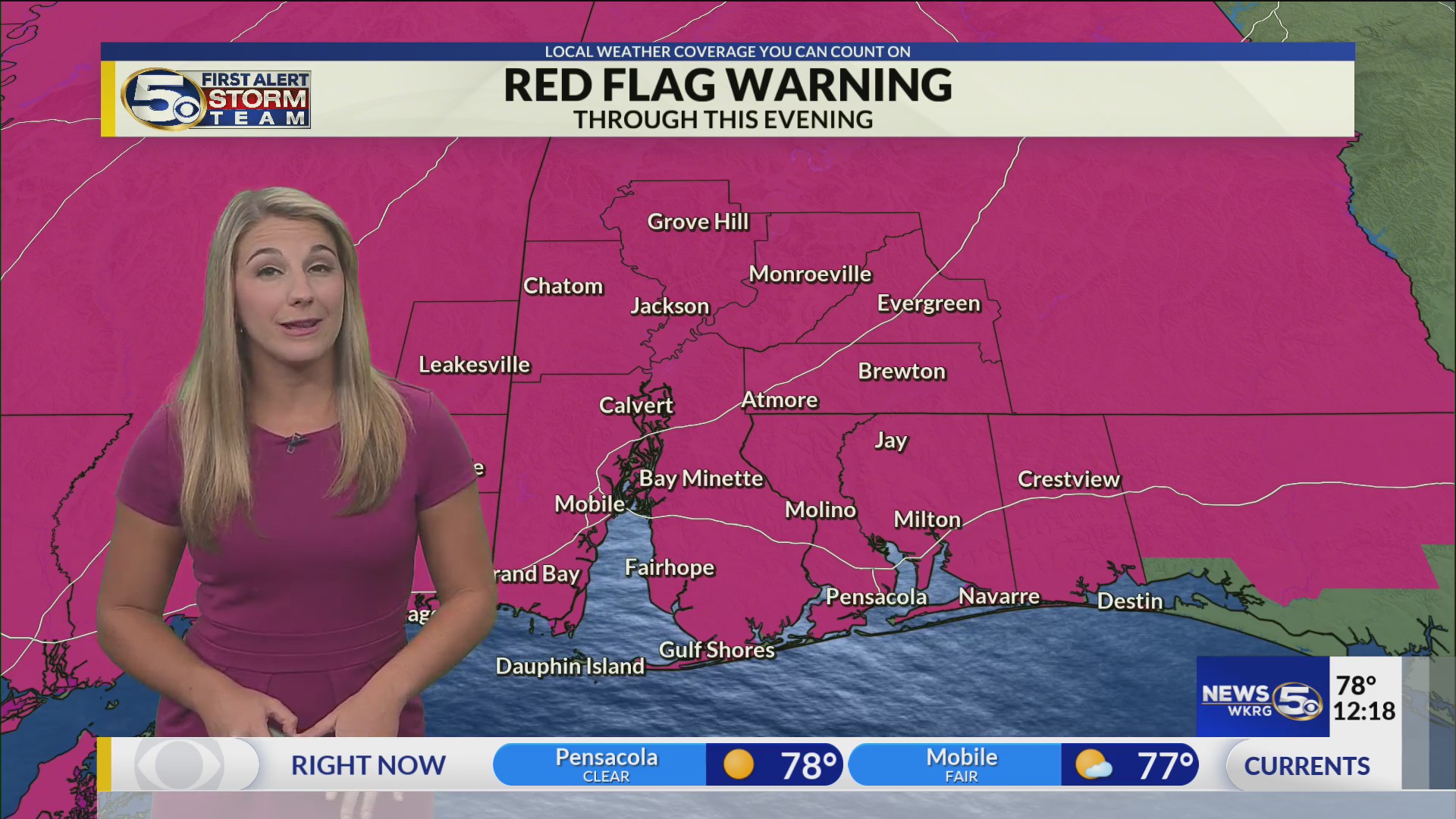 WKRG News 5 at Noon – WKRG News 5