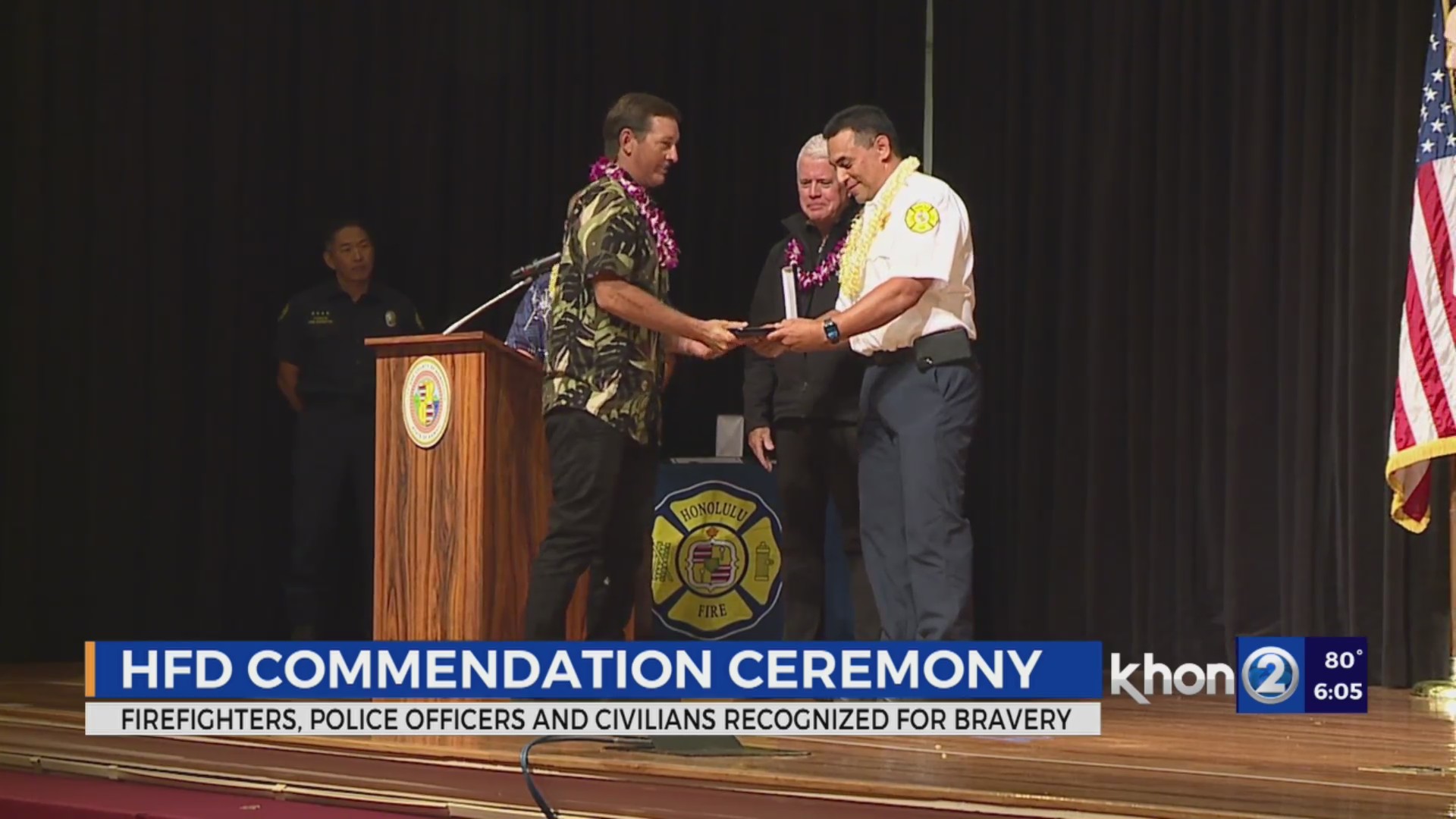 HFD honors 1st responders, community heroes – KHON2
