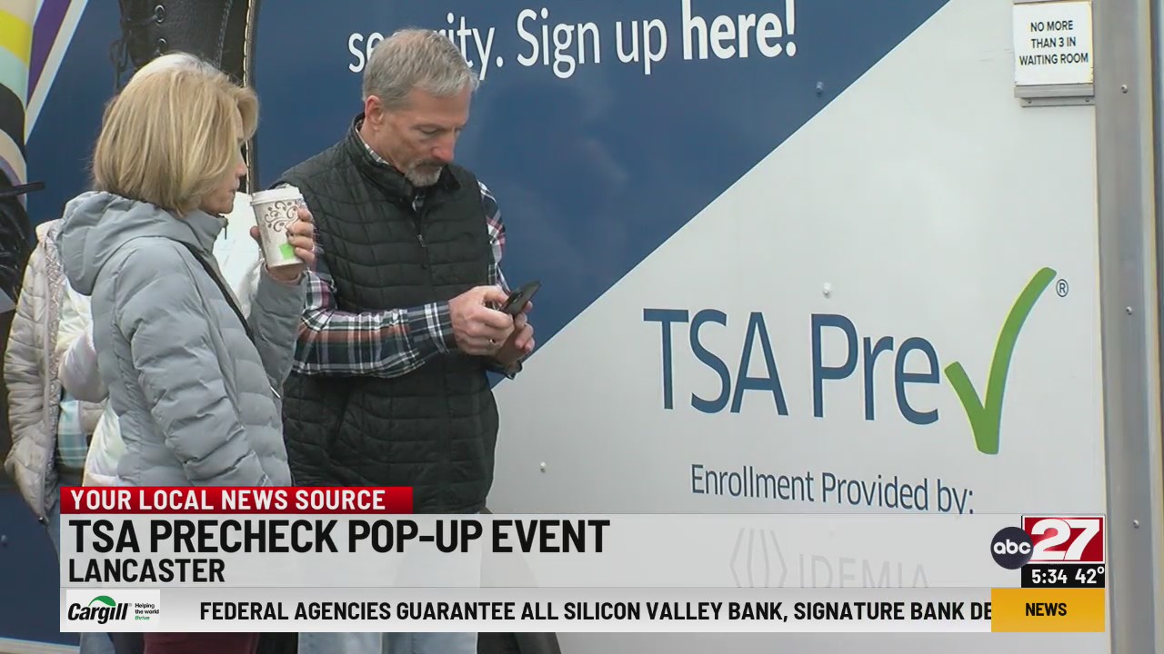 TSA Precheck pop-up event coming to Lancaster County – ABC27