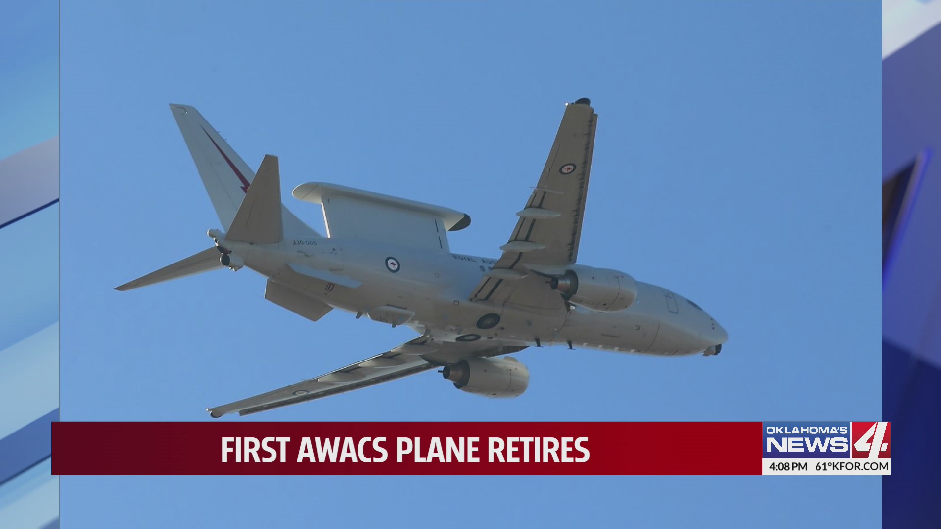 First AWACS plane retires – KFOR.com Oklahoma City