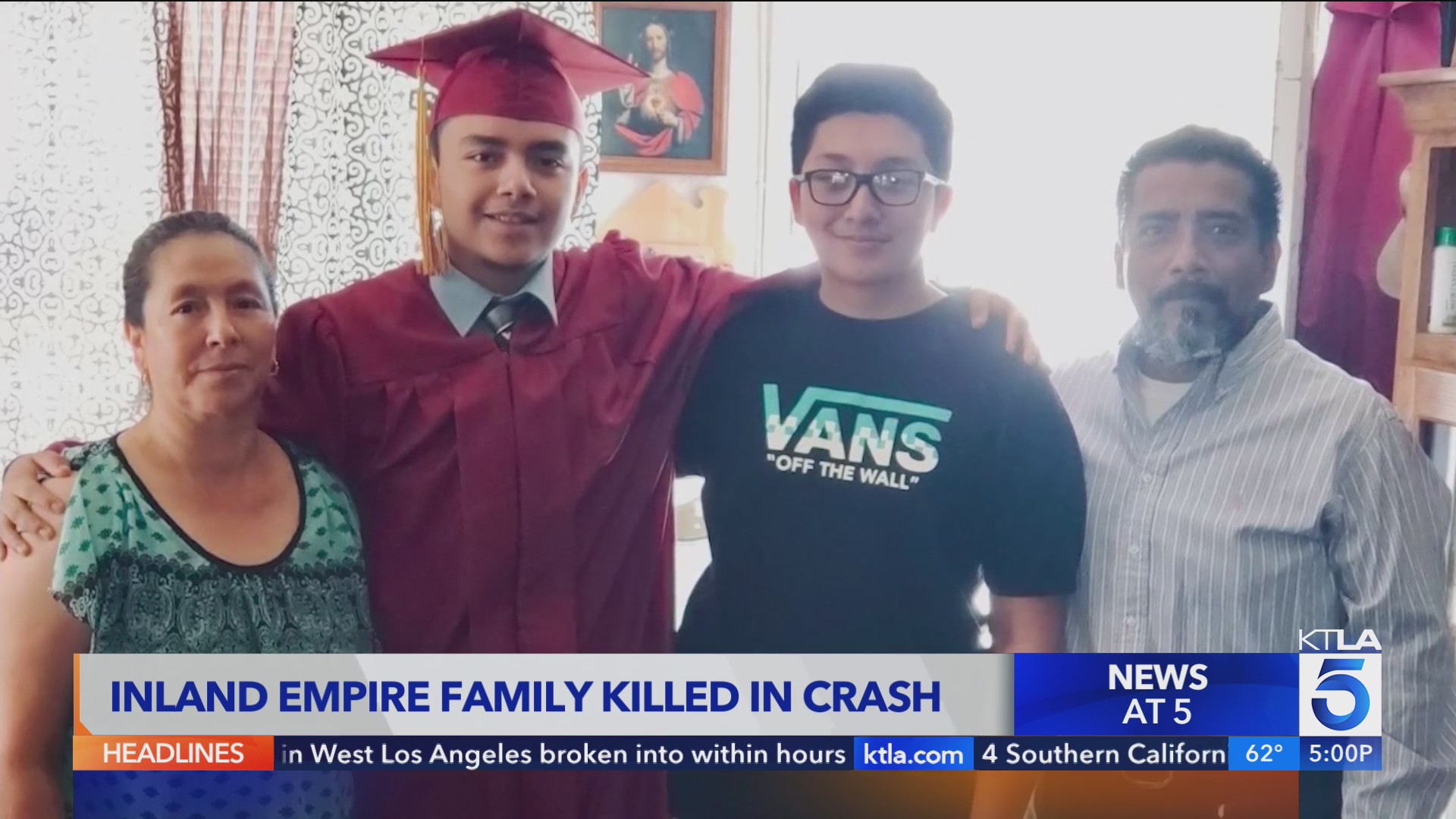 Barstow family killed in crash – KTLA