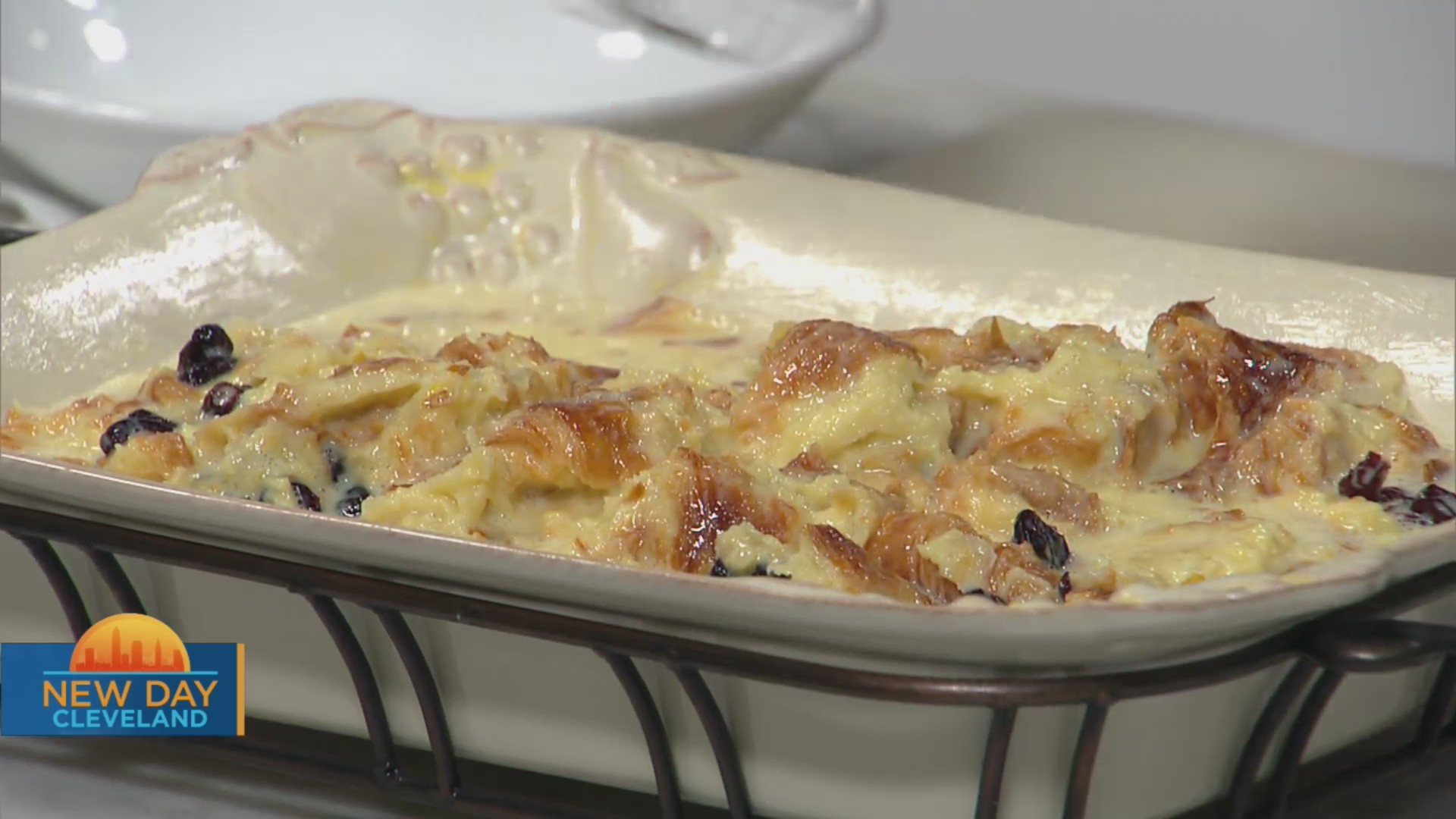 New Day Cleveland: David’s White Chocolate Croissant Pudding – Fox 8 ...