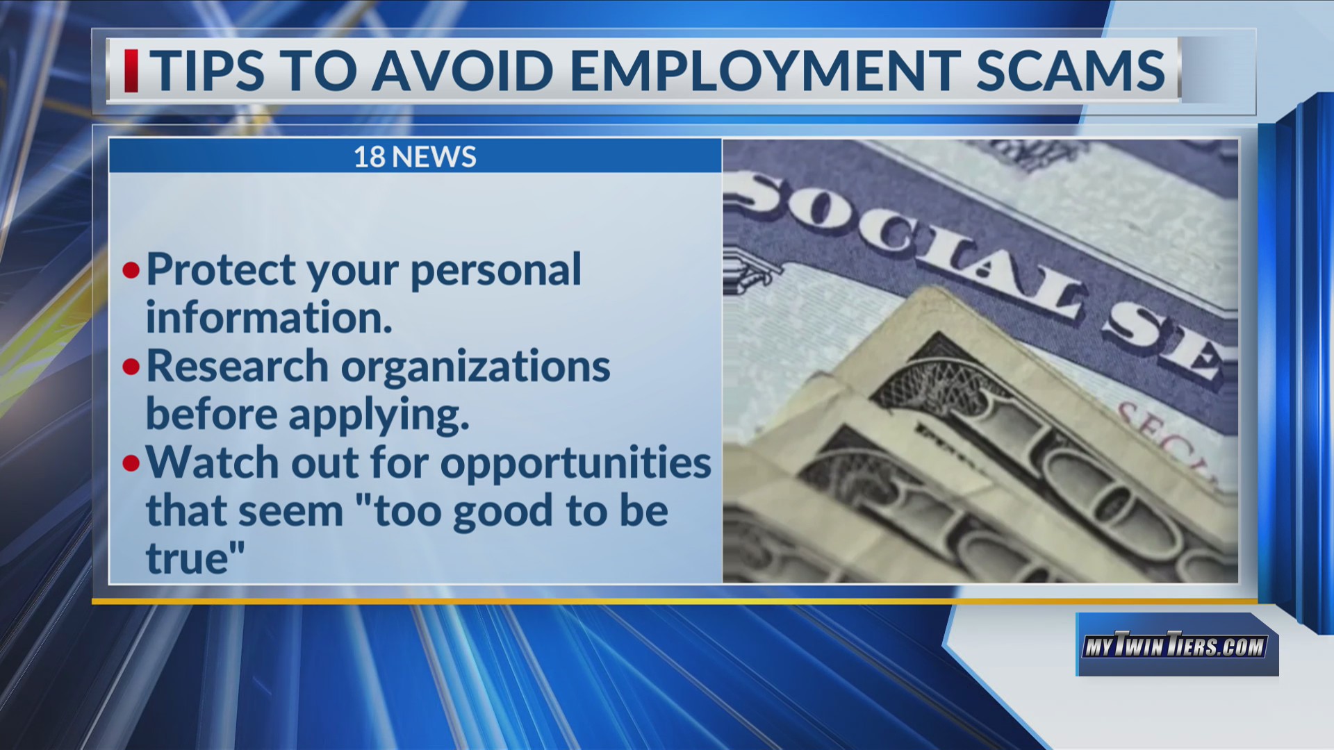 Avoiding employment scams; how to protect yourself from false postings ...