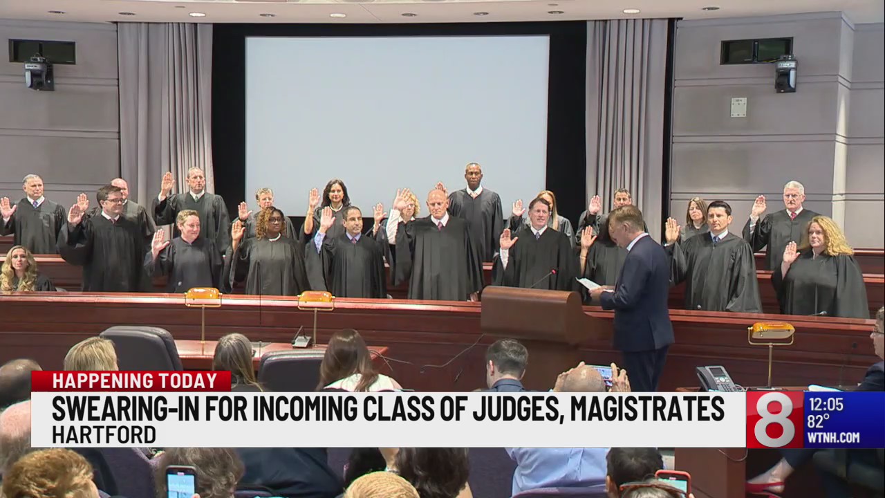 Incoming class of judges, magistrates sworn in – WTNH.com