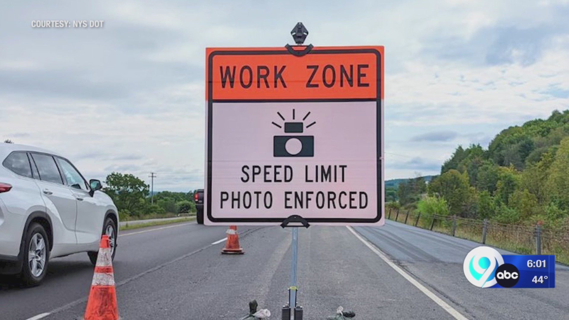 NYSDOT: Drivers could pay fine if caught speeding in work zones – WSYR