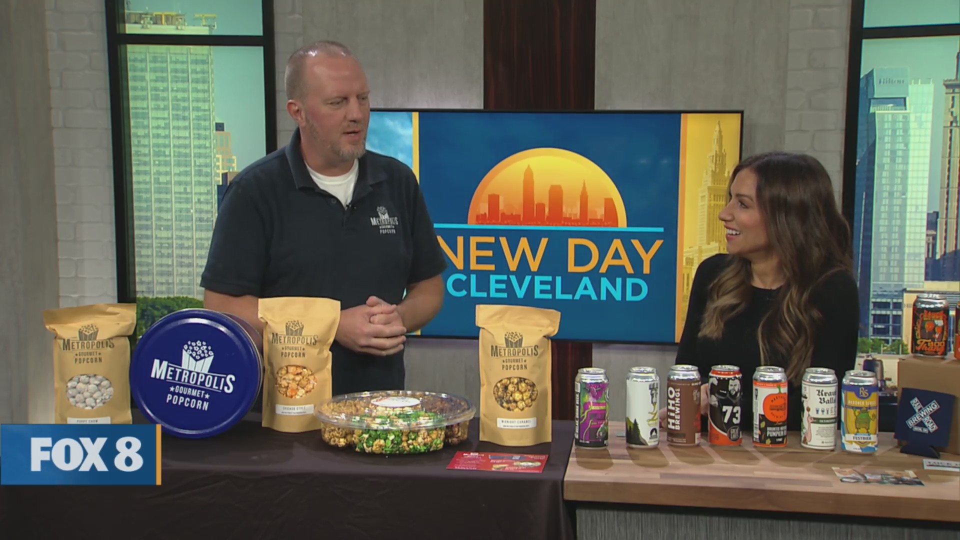 New Day Cleveland: Metropolis Popcorn & Brew Pigeon Beer – Fox 8 ...