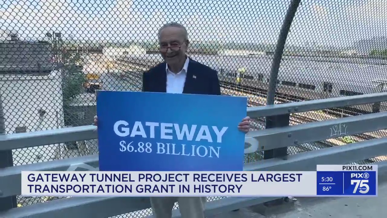 Gateway Tunnel Project receives $6.88 billion in federal funding – PIX11