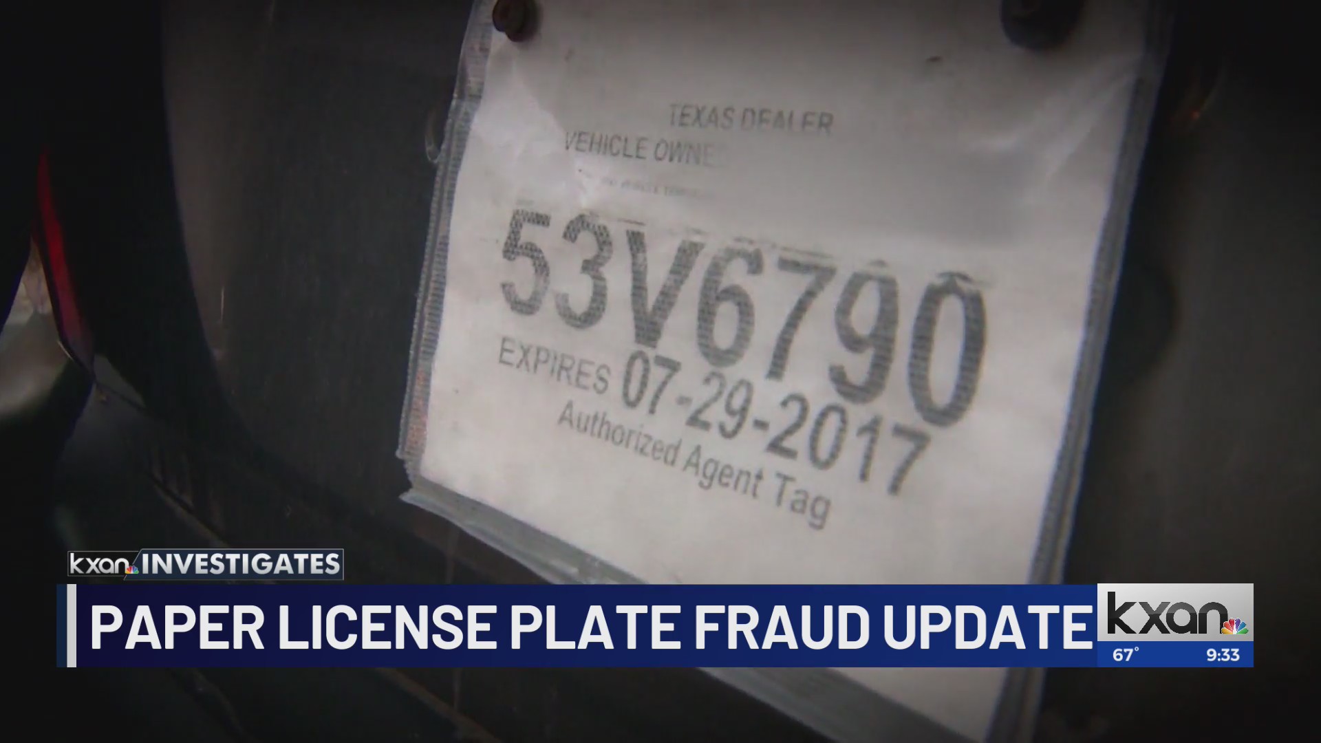 TxDMV cracks down on 30-day permit fraud – KXAN Austin