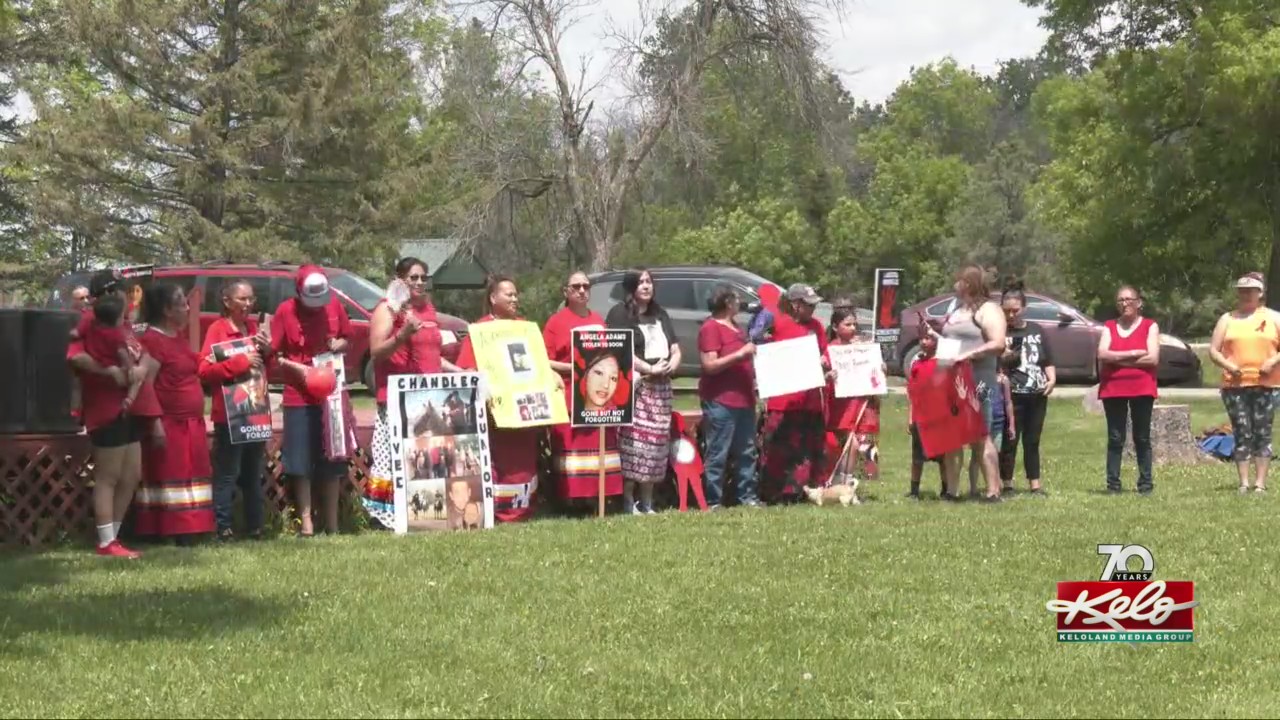 Loved ones gather for MMIP walk in NE South Dakota – KELOLAND.com