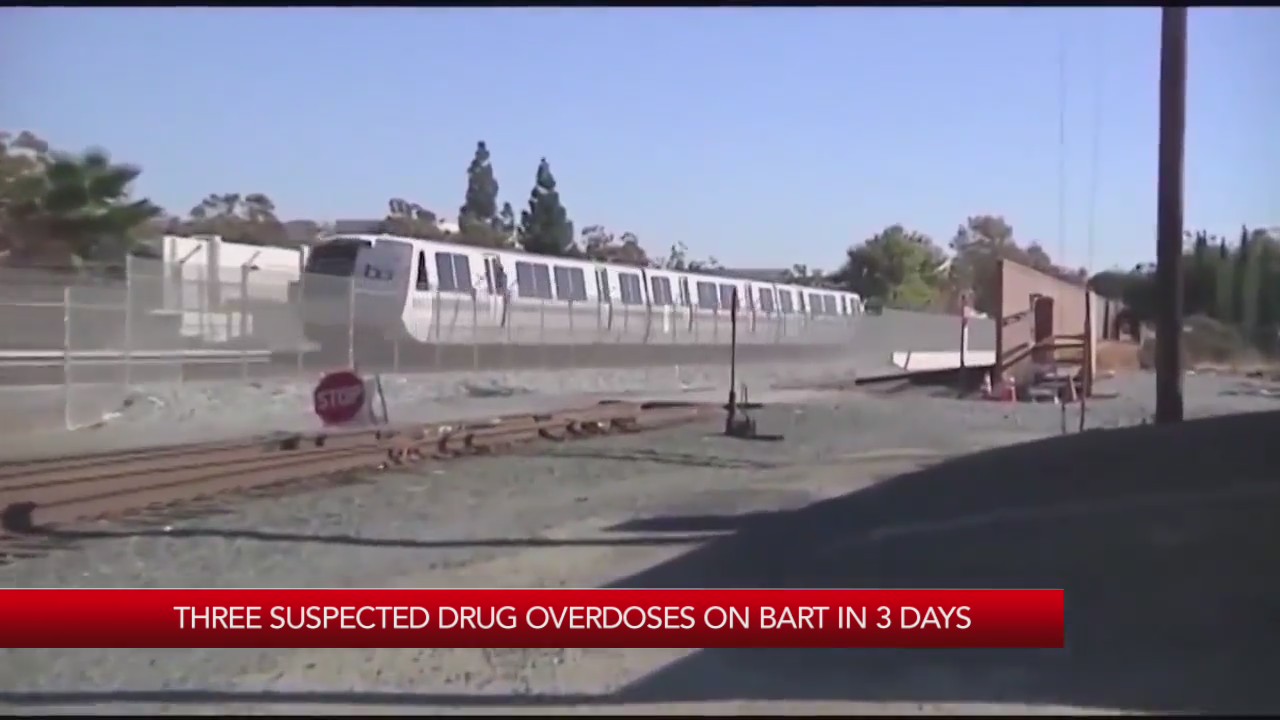 Three suspected drug overdoses on BART in 3 days – KRON4