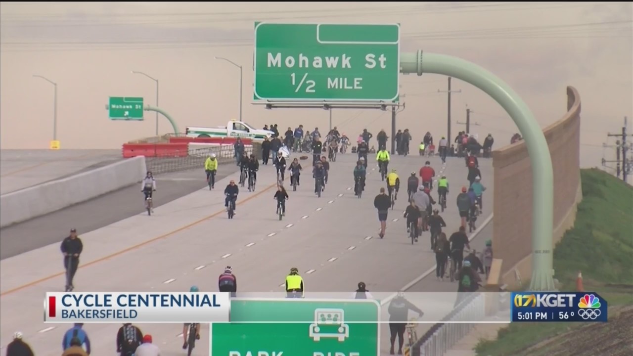 Bakersfield bikers test out the Centennial Corridor after ribbon ...