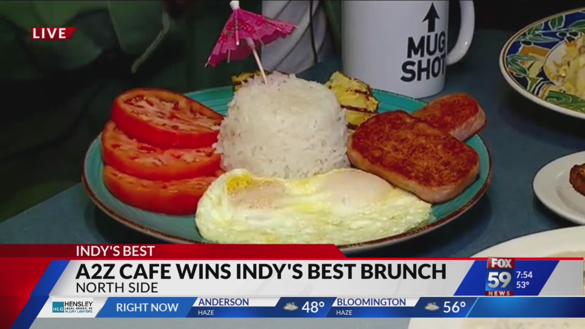 A2Z Cafe wins Indy’s Best Brunch – Fox 59