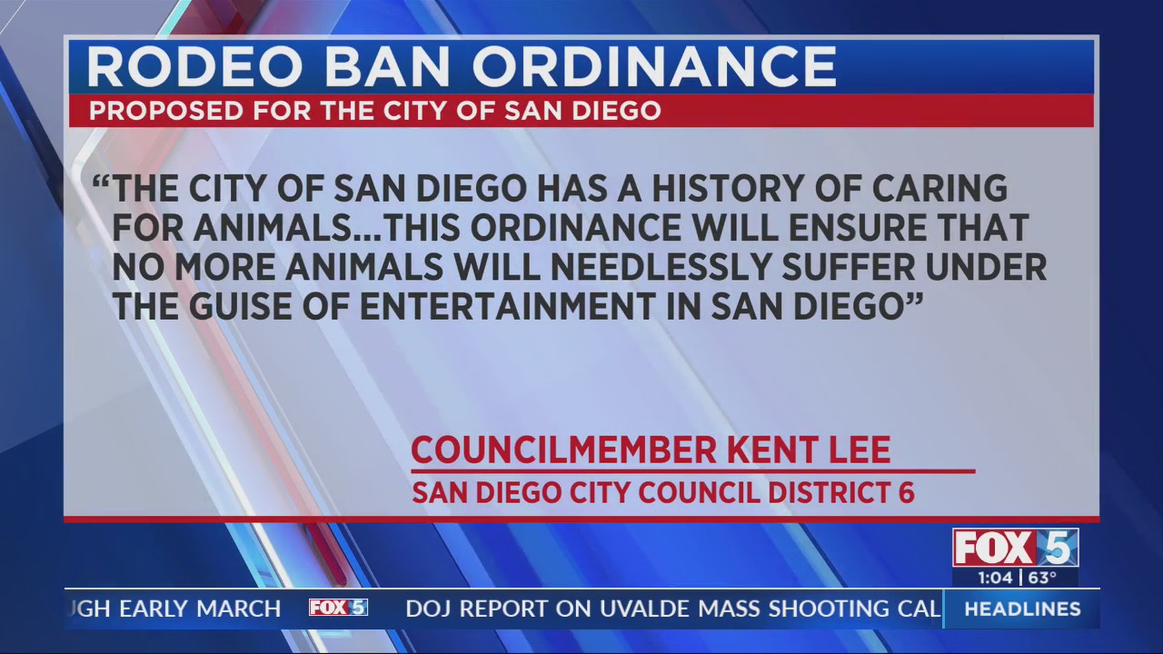 San Diego City Council Exploring Ban On Rodeos – FOX 5 San Diego & KUSI ...