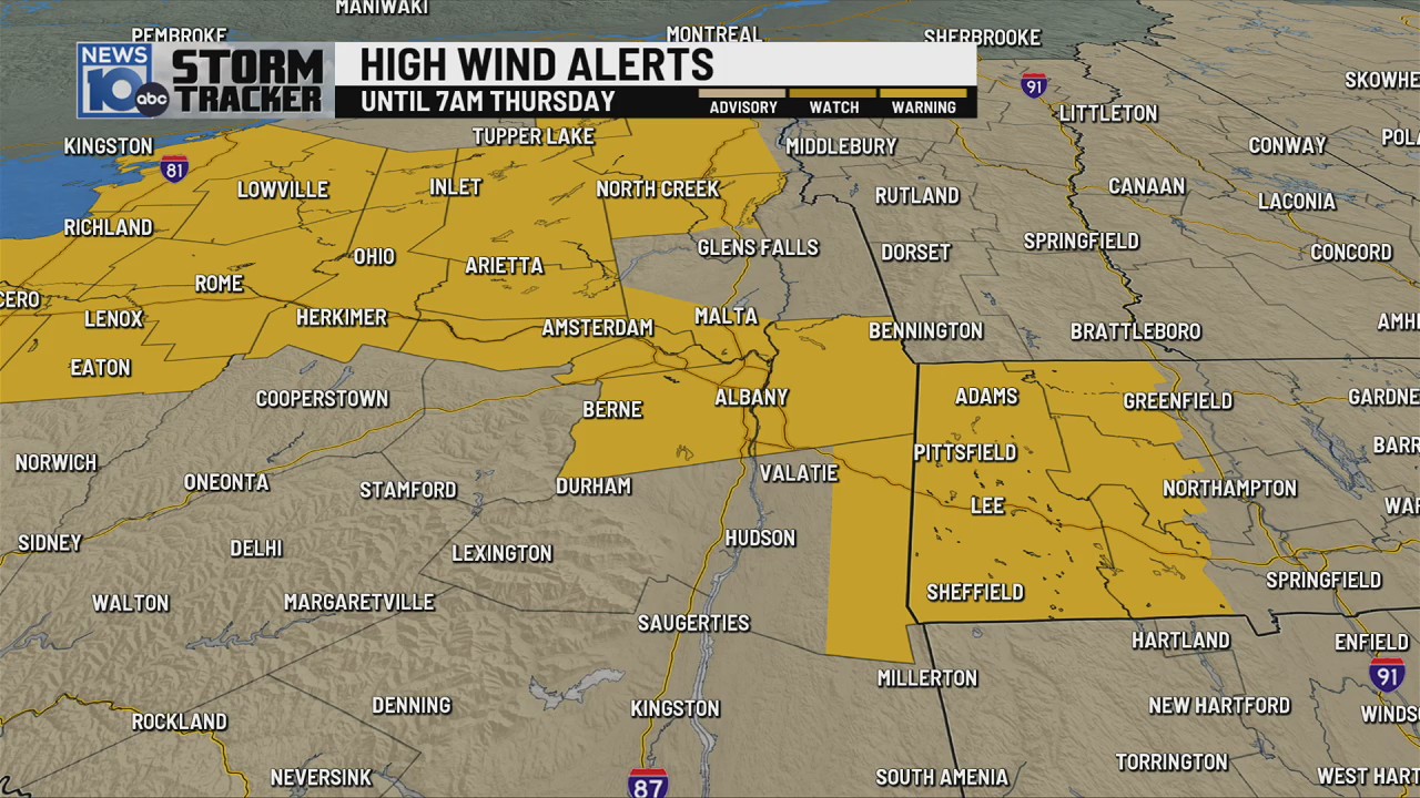 StormTracker Forecast 4 p.m. – NEWS10 ABC
