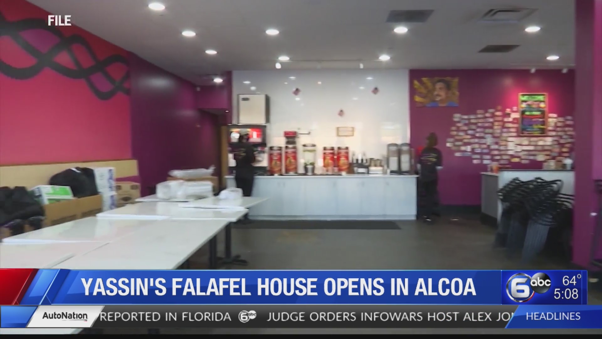 Yassin’s Falafel House opening new location in Blount County – WATE 6 ...