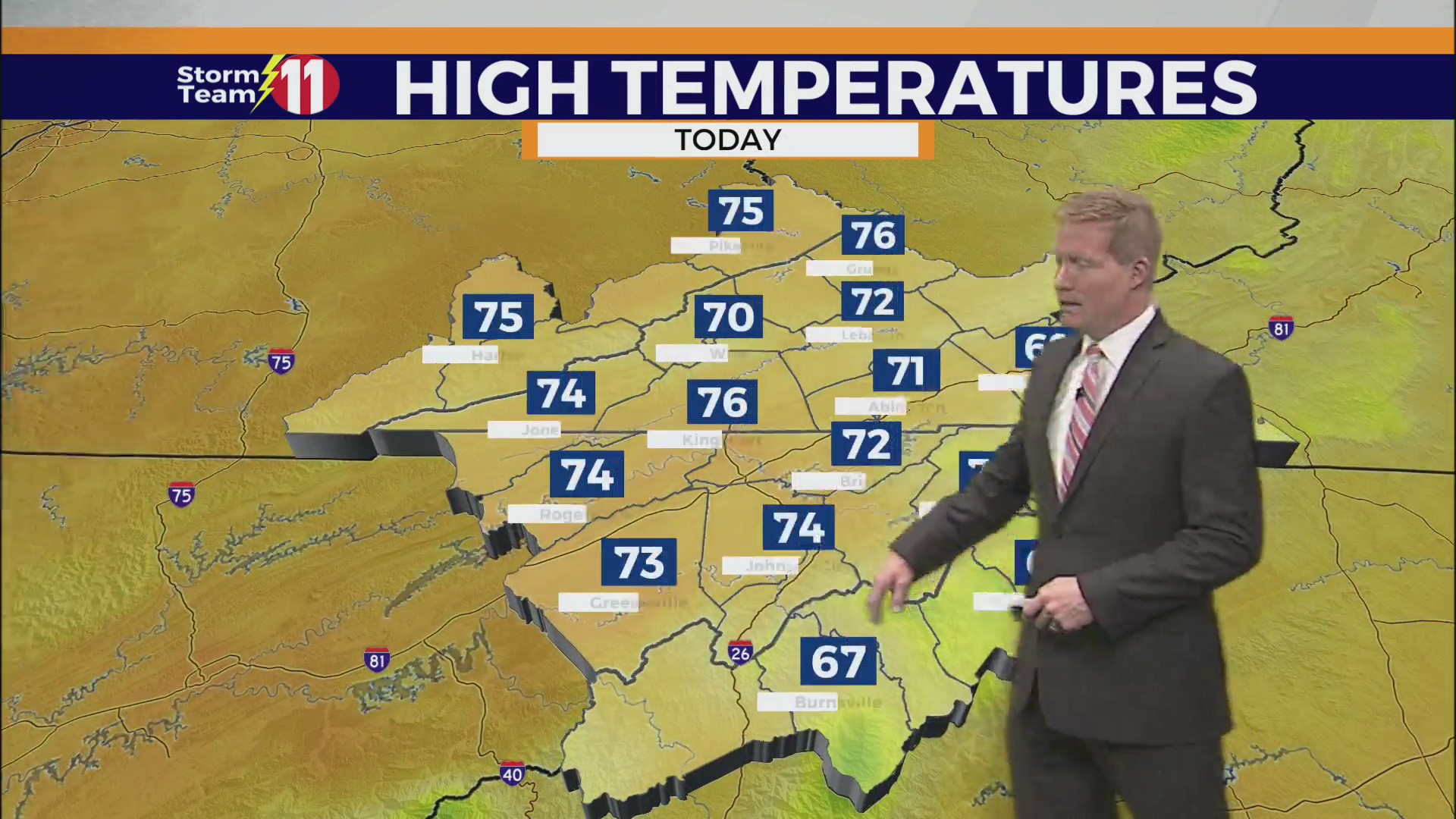 Latest Storm Team 11 Forecast – WJHL | Tri-Cities News & Weather