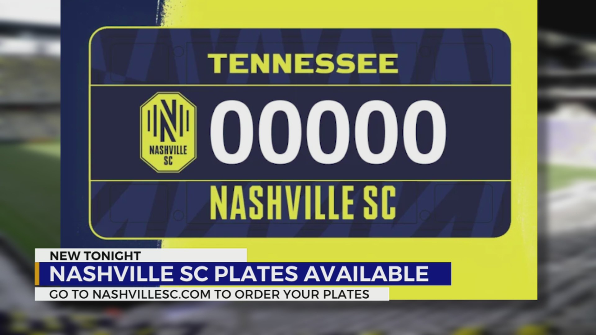 Nashville SC specialty license plates available for pre-order – WKRN News 2