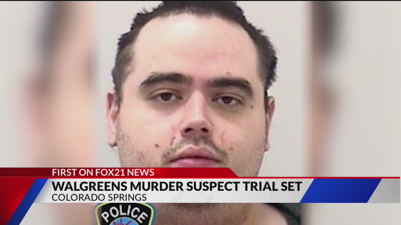 Walgreens murder suspect trial date set – FOX21 News Colorado