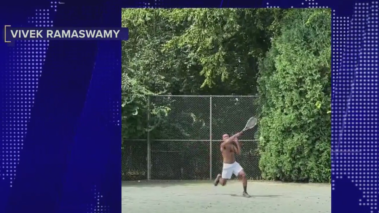 Vivek Ramaswamy posts shirtless tennis video | On Balance – NewsNation