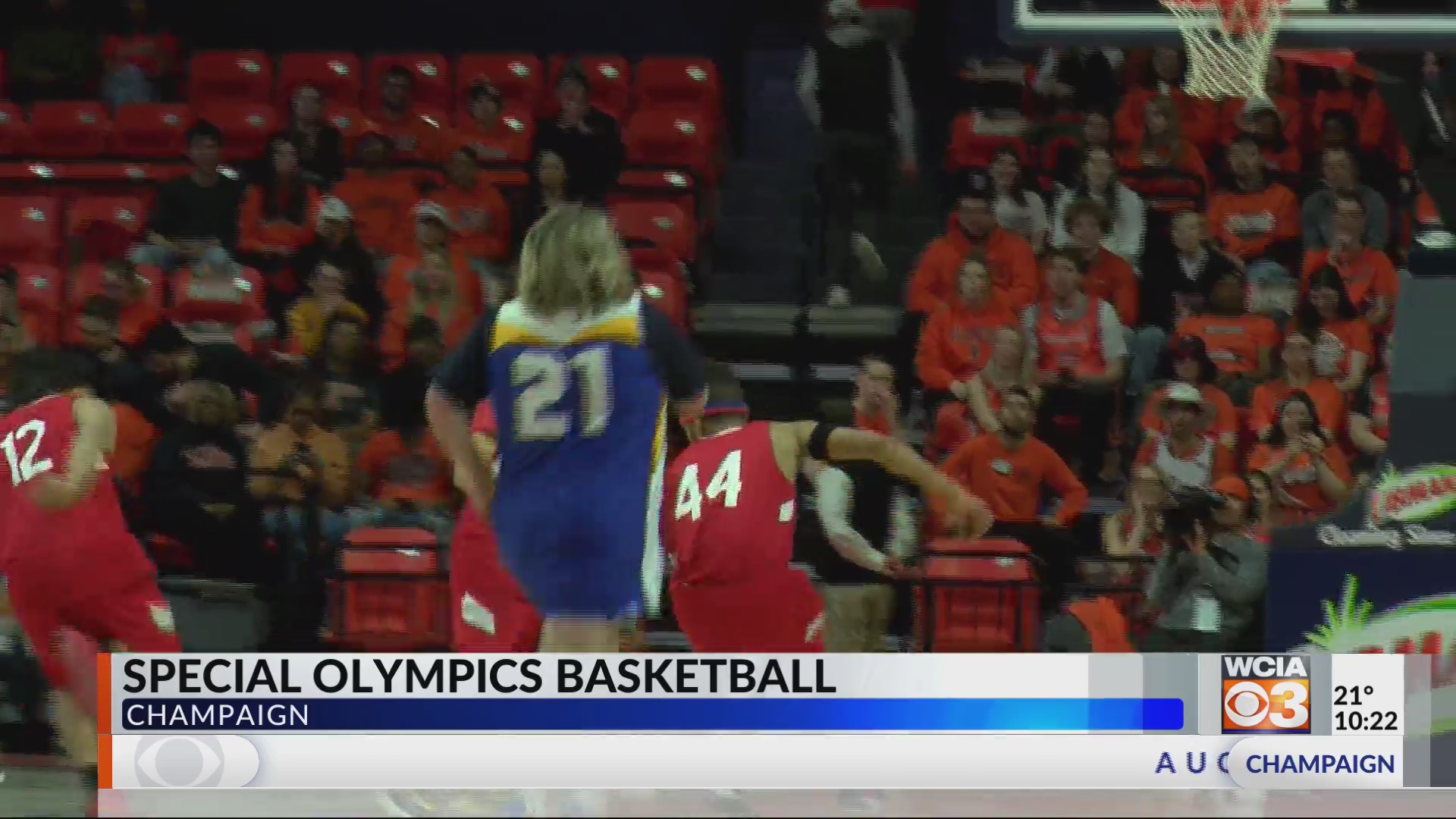 Special Olympians play basketball at State Farm Center – WCIA.com