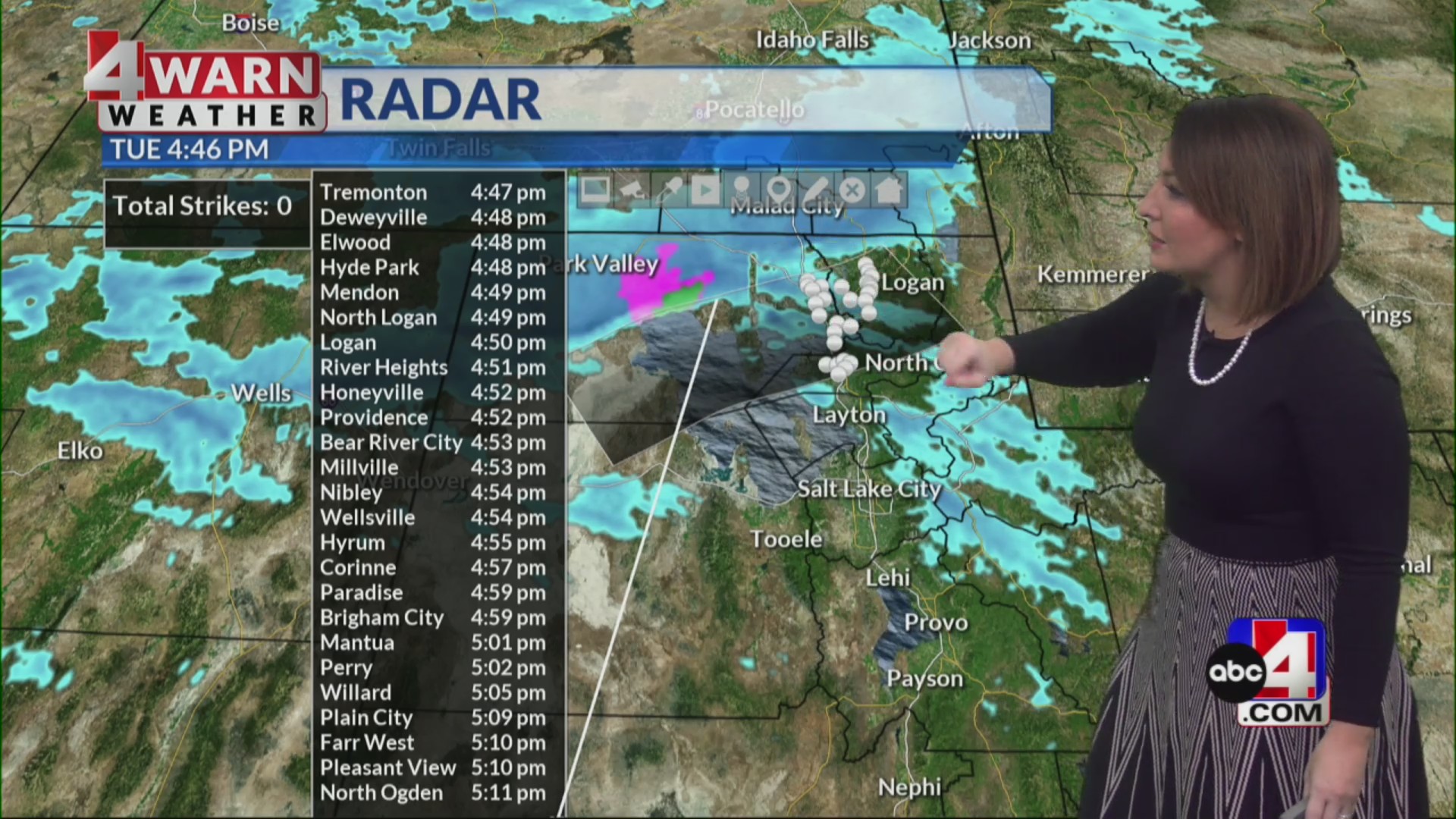 Snow squall warning issued for northern Utah – ABC4 Utah