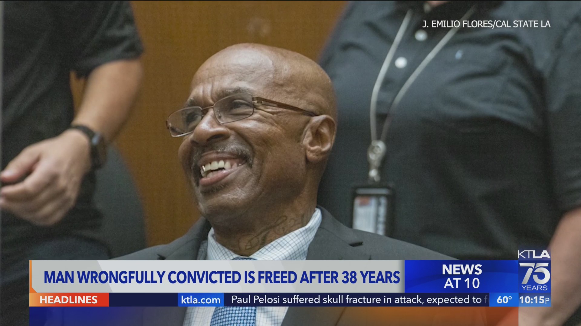 Man wrongfully convicted of L.A. County murder and sex assault freed ...