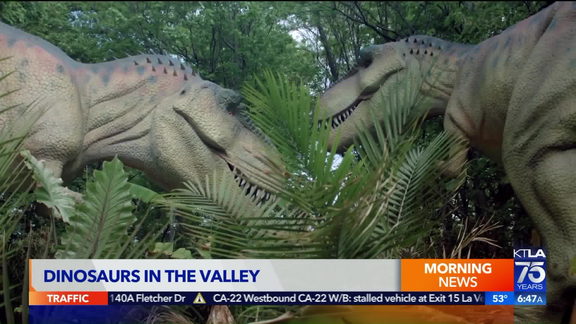 Dinosaurs in the Valley, an immersive walk-thru experience at Pierce ...