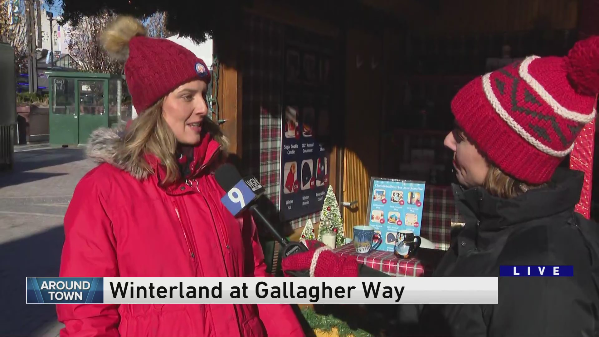 Around Town – Winterland at Gallagher Way – WGN-TV