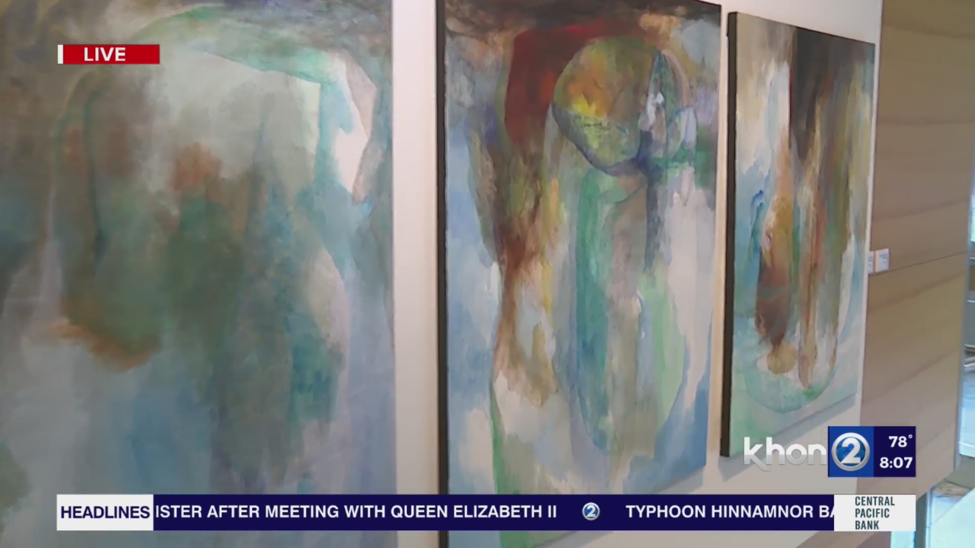 Solomon Enos First Hawaiian Center Art Gallery live interview – KHON2