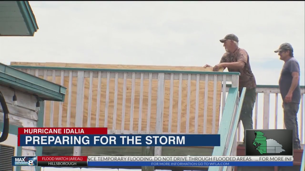 Cedar Key prepares for hit from Hurricane Idalia – WFLA