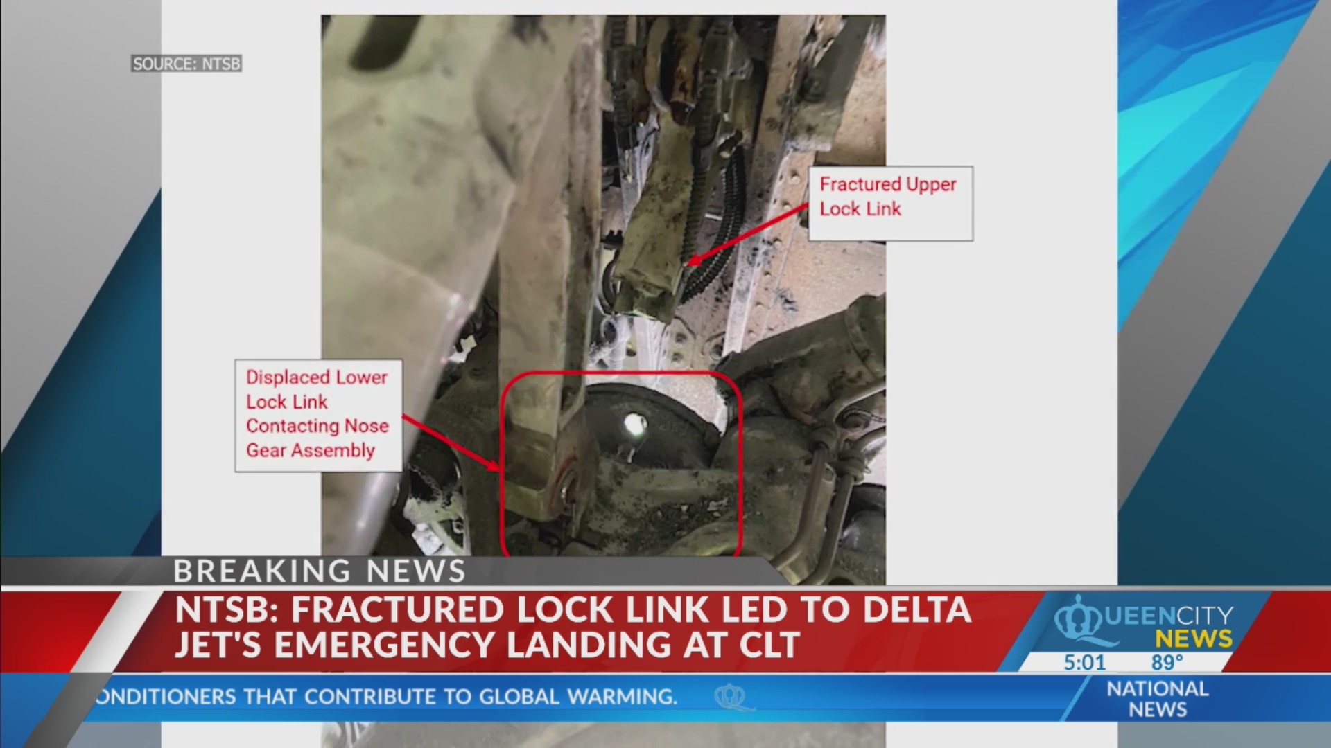 Broken part led to emergency landing on Delta Flight 1092: NTSB – Queen ...