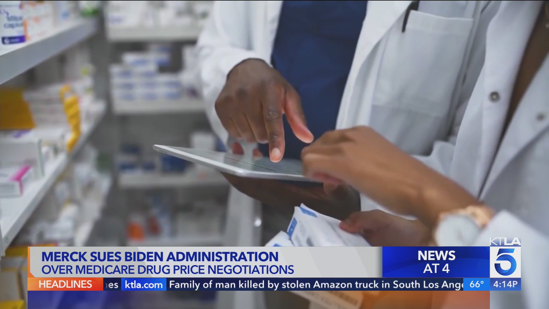 Merck sues Biden administration over Medicare drug price negotiations ...