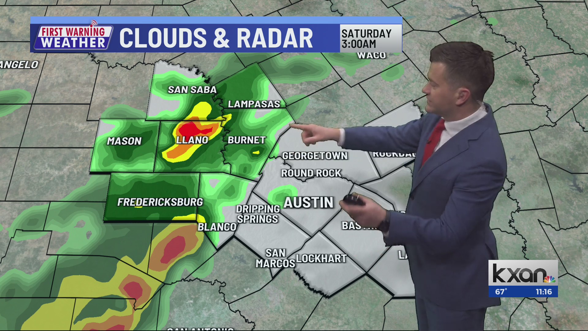 First Warning Weather with Meteorologist Nick Bannin – KXAN Austin