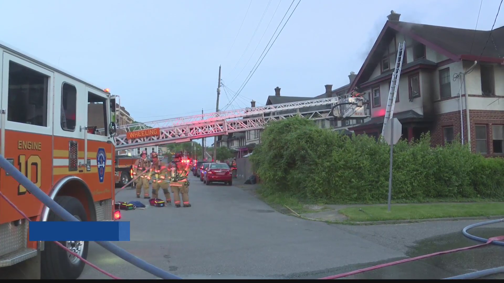 Structure fire in Wheeling on Monday evening, no one injured – WTRF