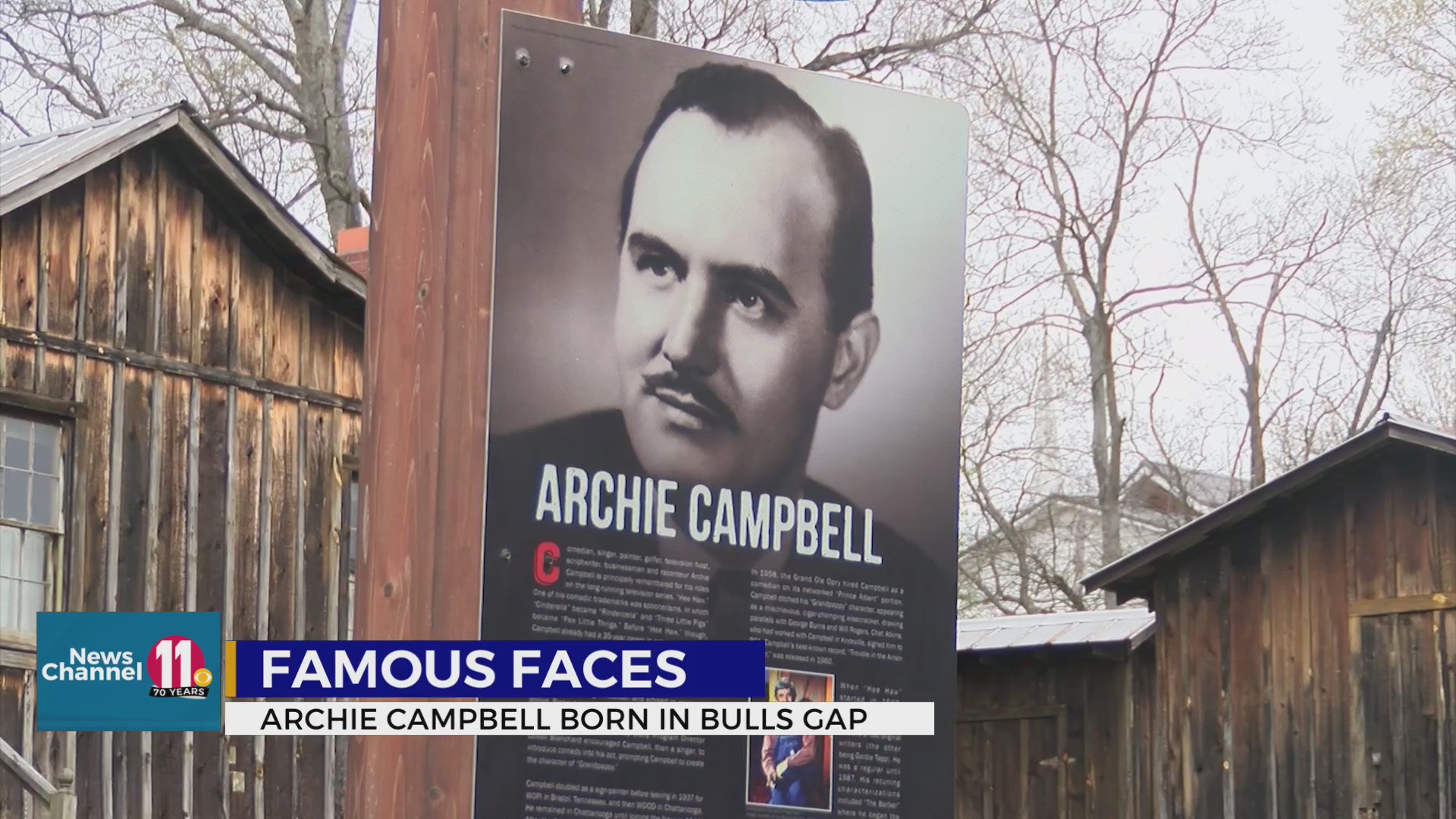 Archie Campbell Museum in Bulls Gap celebrates comic’s roots – WJHL ...