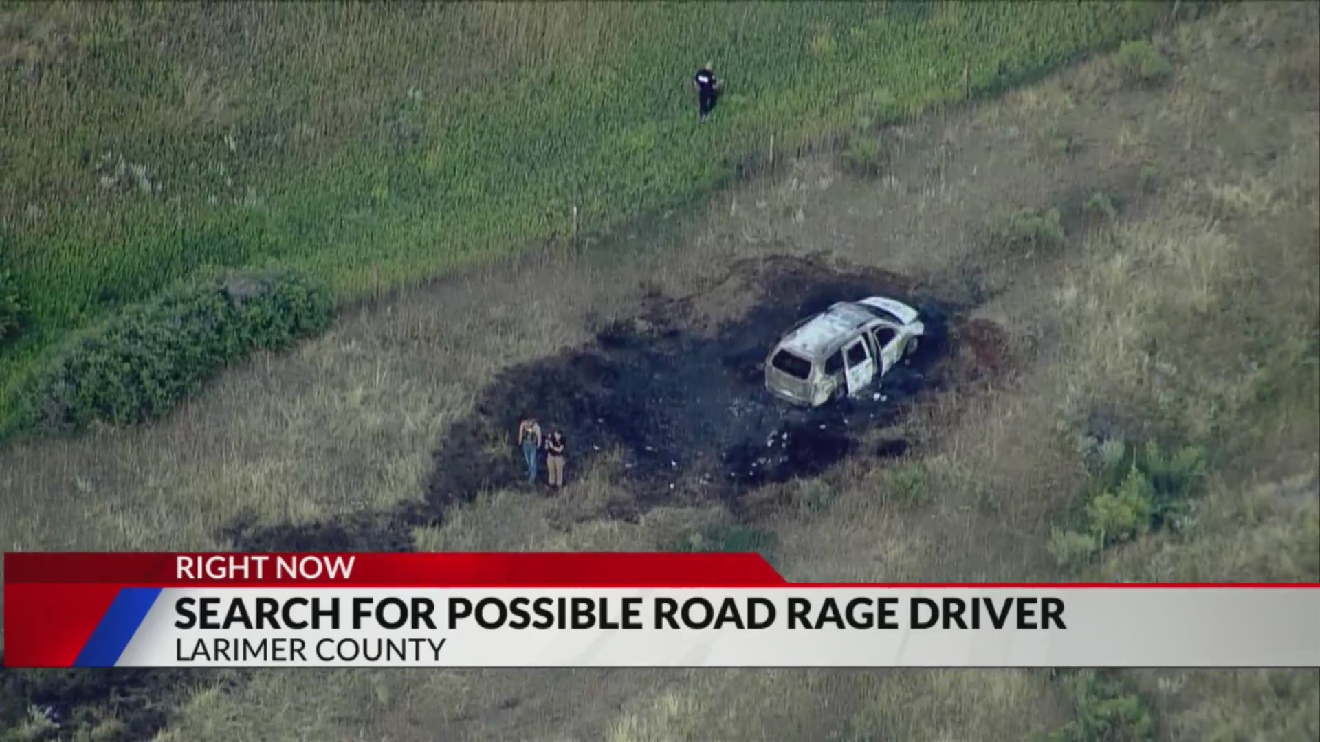 Search continues for suspect in road rage shooting, fiery crash – FOX31 ...