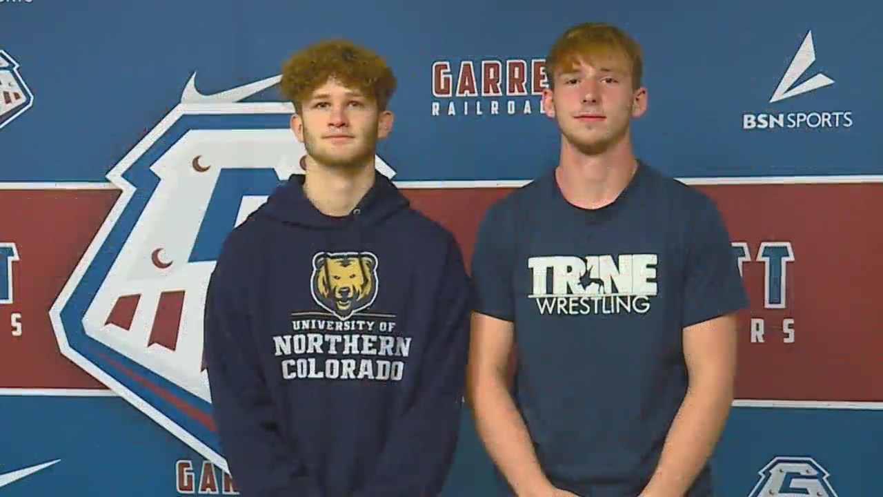Garrett wrestlers Brady, Gibson ink college choices – WANE 15