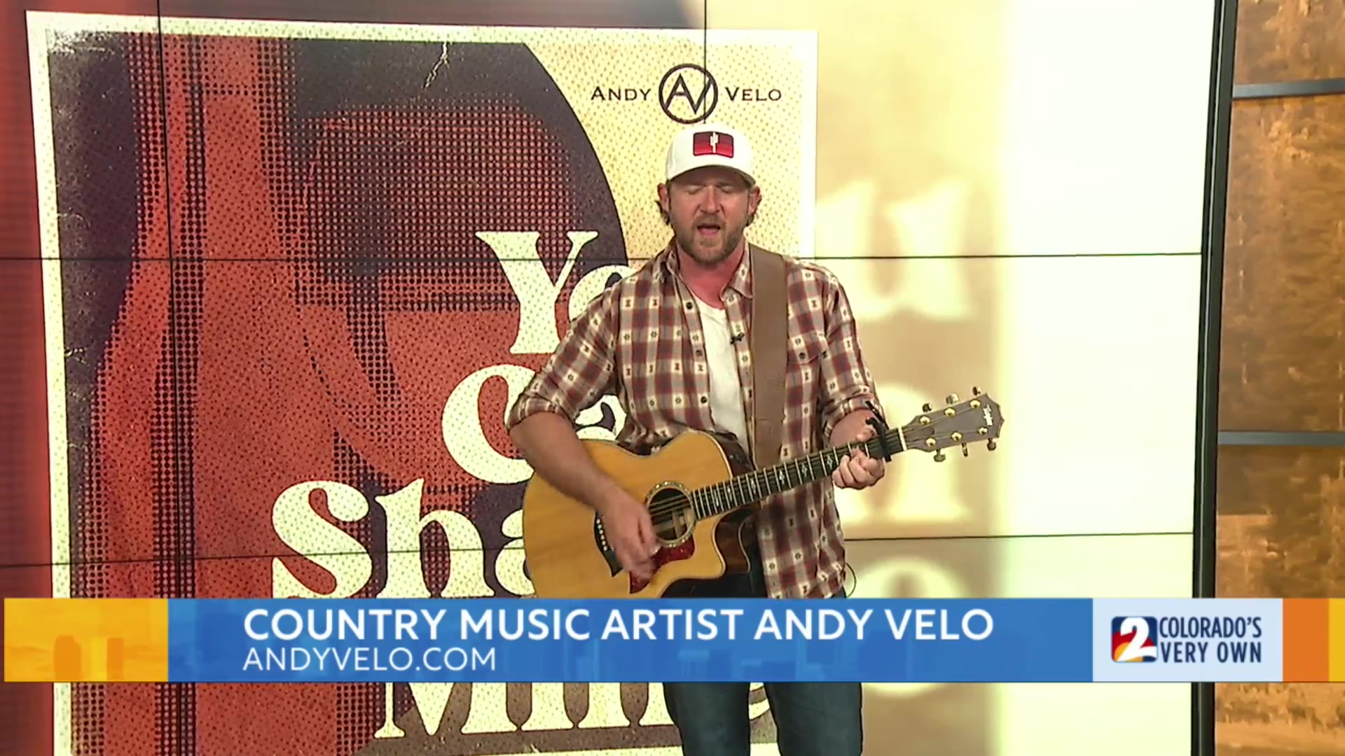 Andy Velo LIVE performance – FOX31 Denver