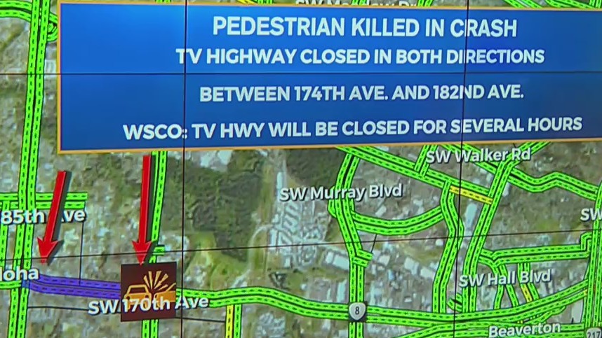 One dead, another hospitalized after TV Hwy crash in Aloha – KOIN.com