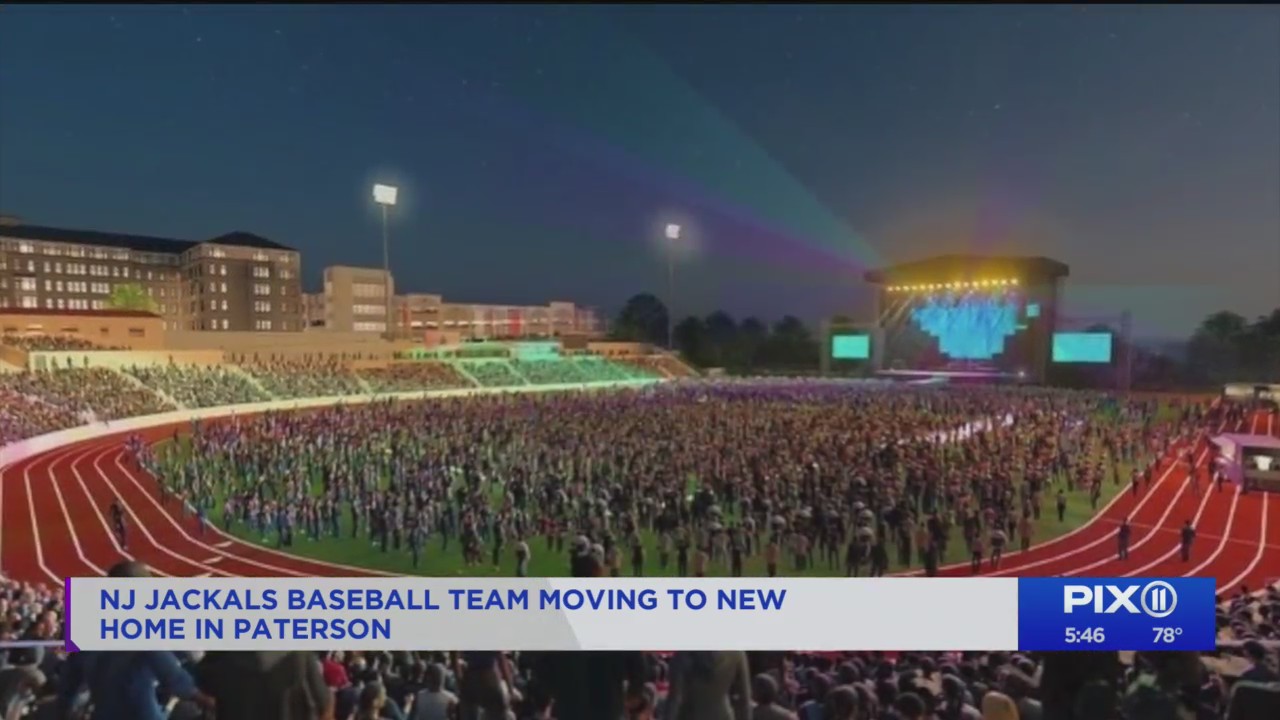 NJ Jackals baseball team moving to new home in Paterson – PIX11