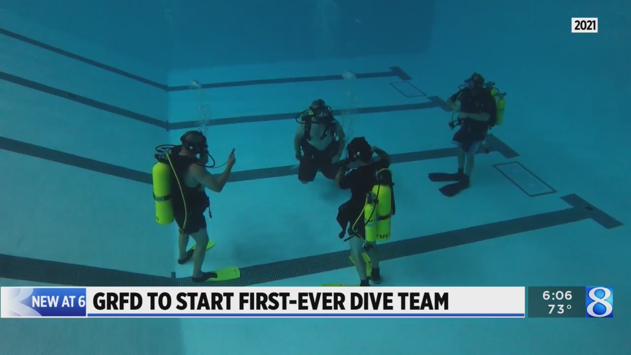 GRFD’s first-ever dive team ‘prepared to save a life’ – WOODTV.com
