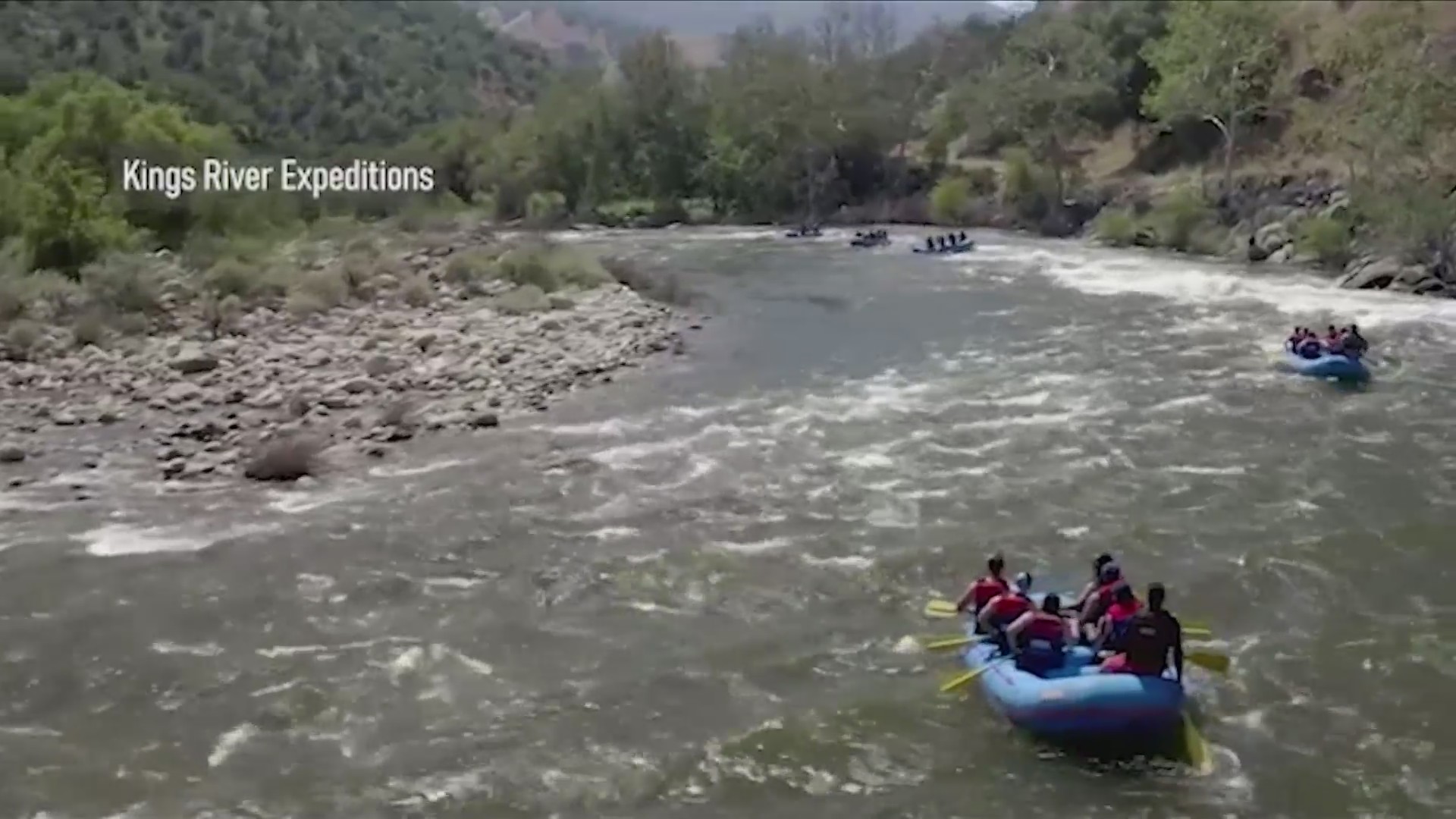 River rafters take advantage of roaring upper Kings River – CBS47 and ...