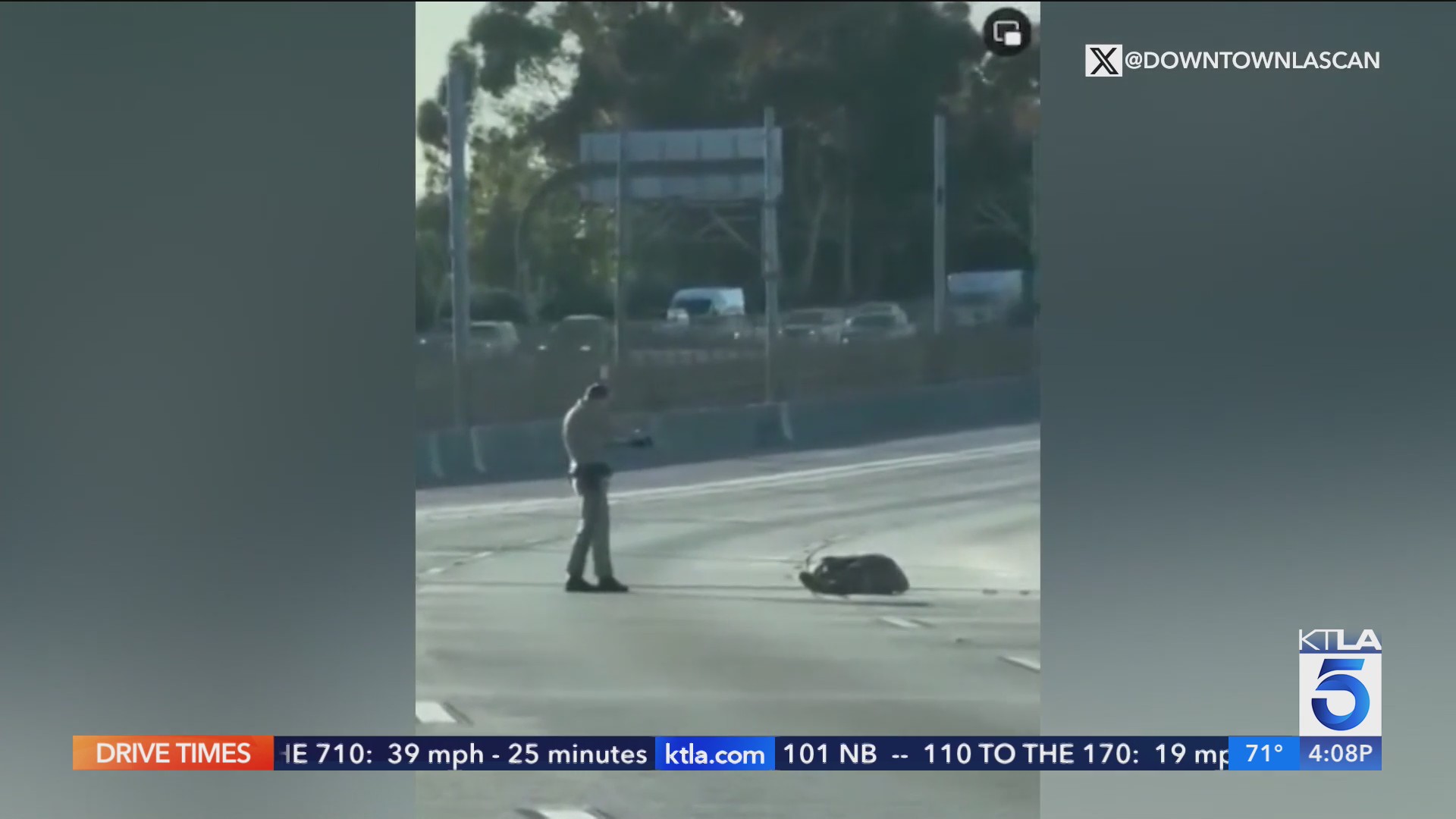Leaders call for calm after CHP officer fatally shoots man on 105 ...
