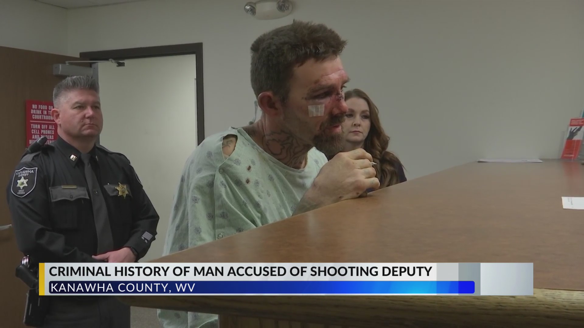 Man accused of shooting Kanawha County deputy has extensive criminal ...