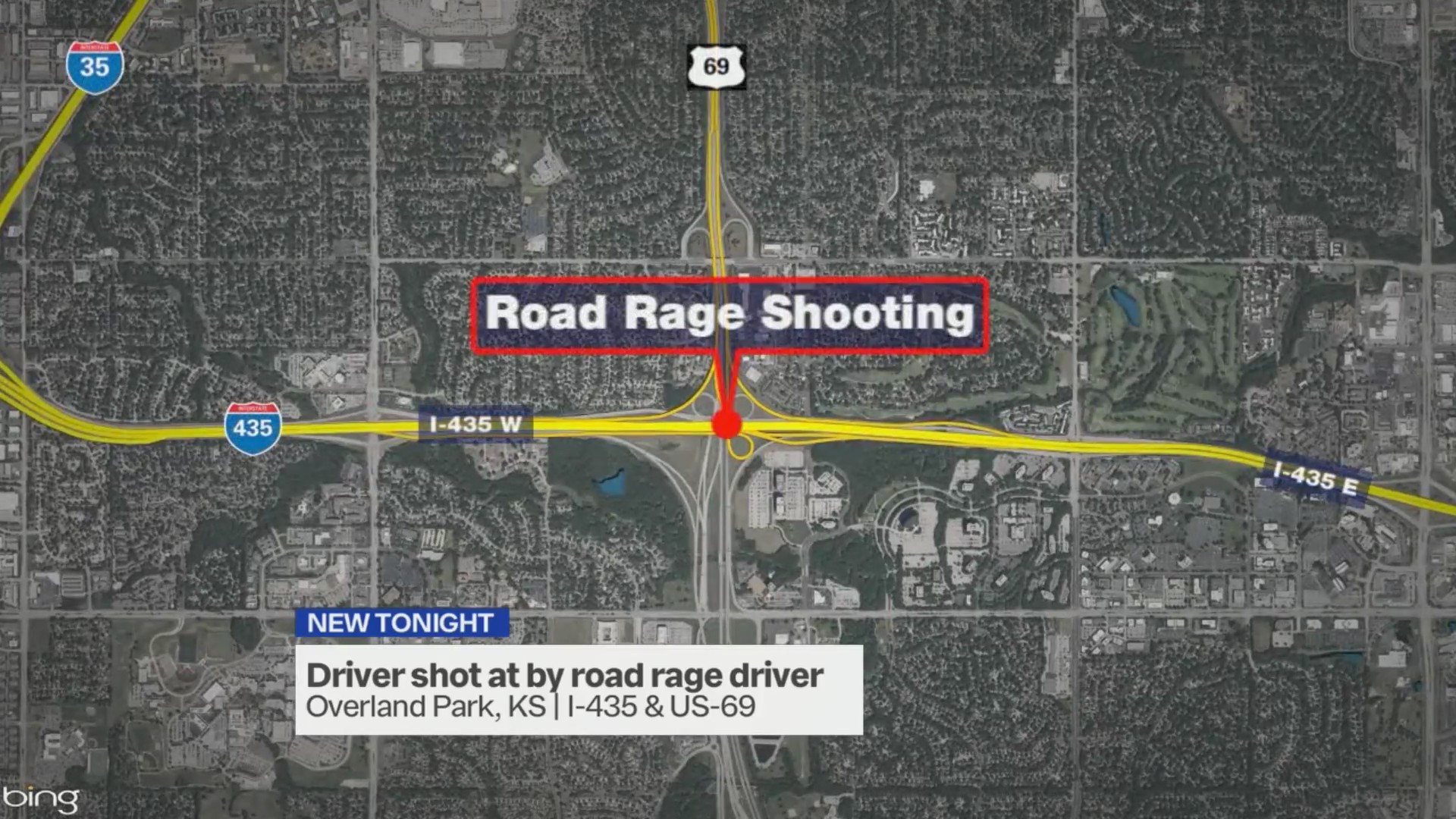 Overland Park police looking for suspect in I-435 road rage shooting ...