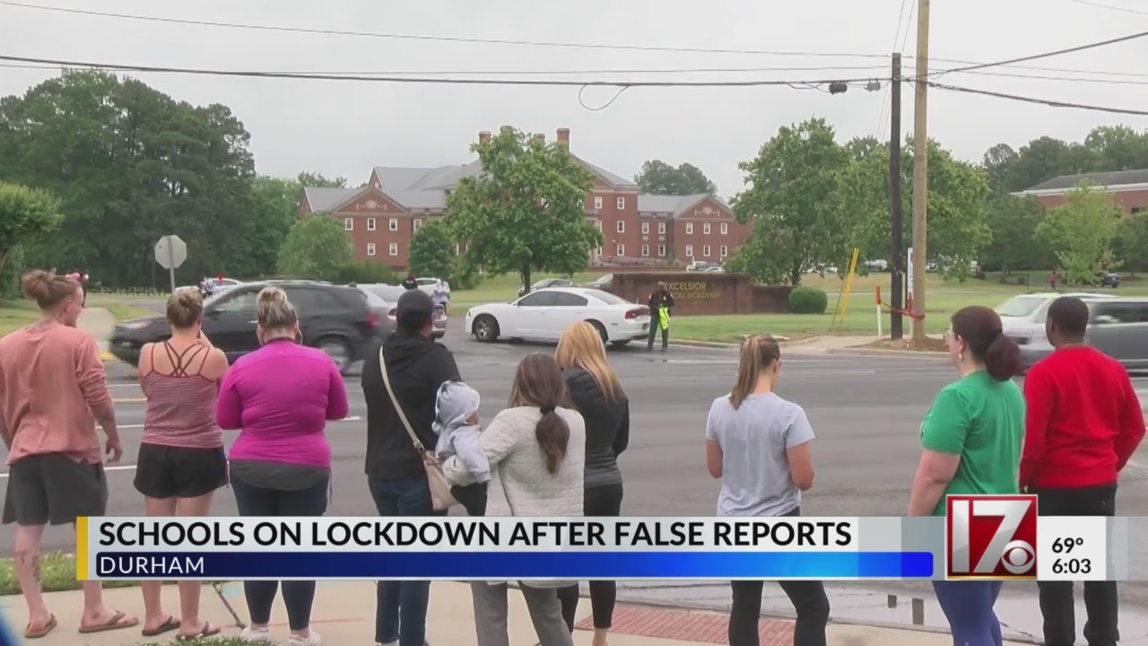 School lockdown after false reports – CBS17.com