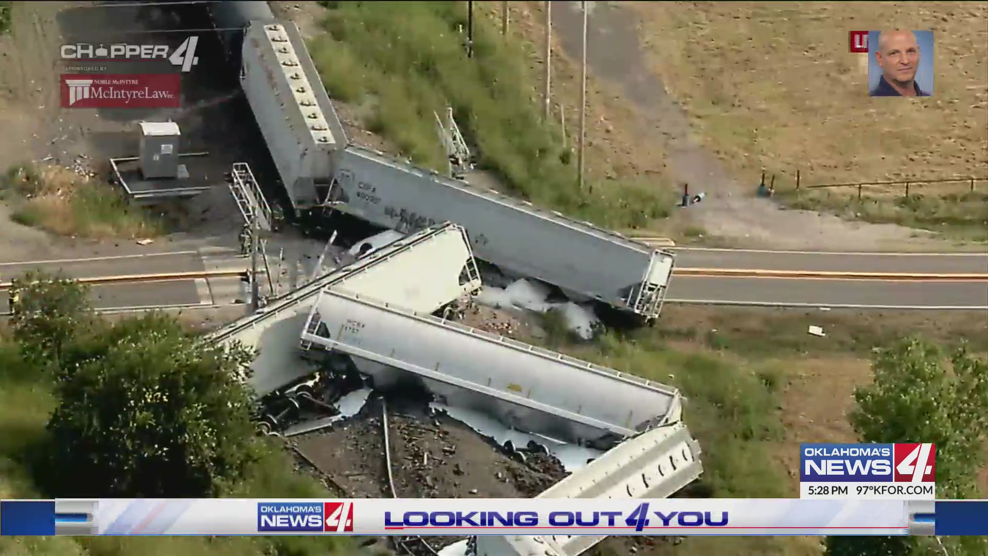 Emergency crews on scene of train derailment – KFOR.com Oklahoma City