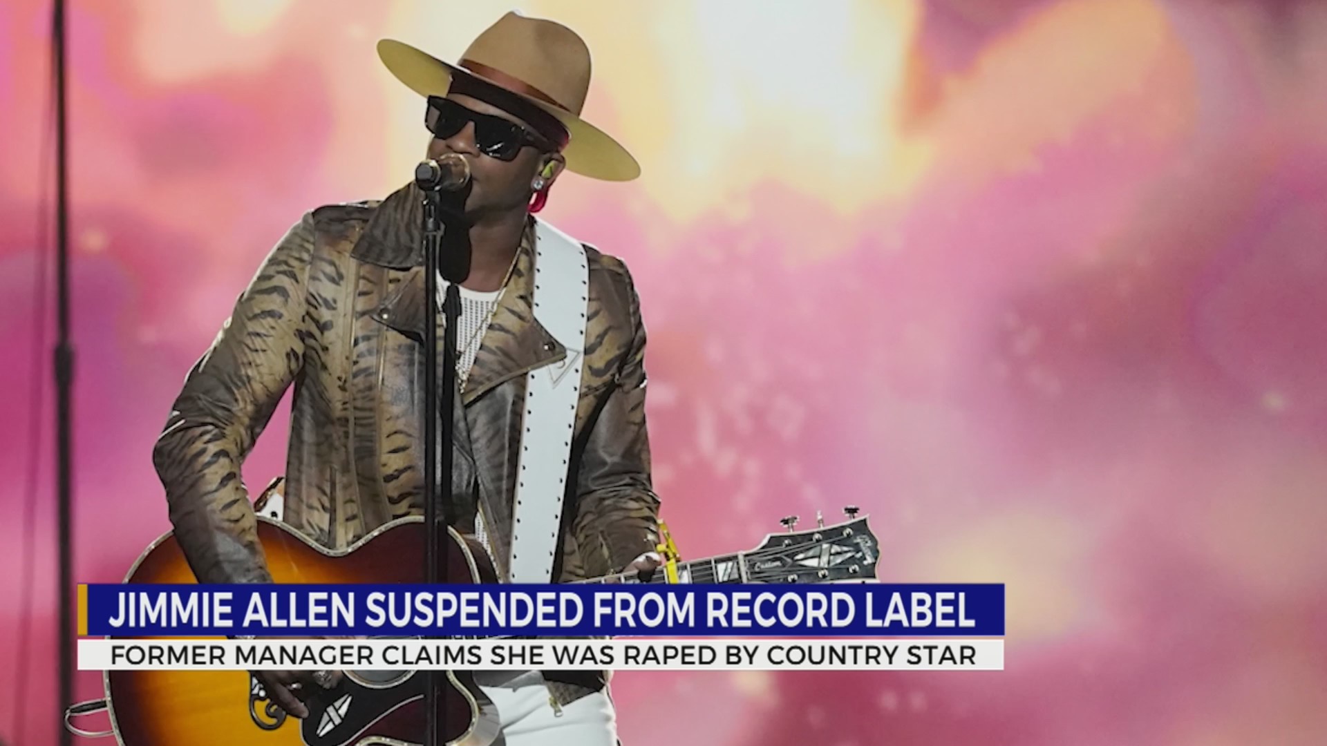 Jimmie Allen suspended from record label after accused of raping former ...