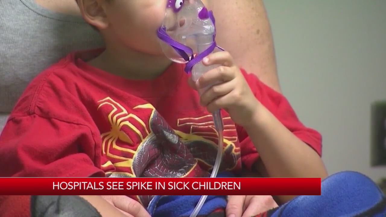 Hospitals see spike in sick children – KRON4