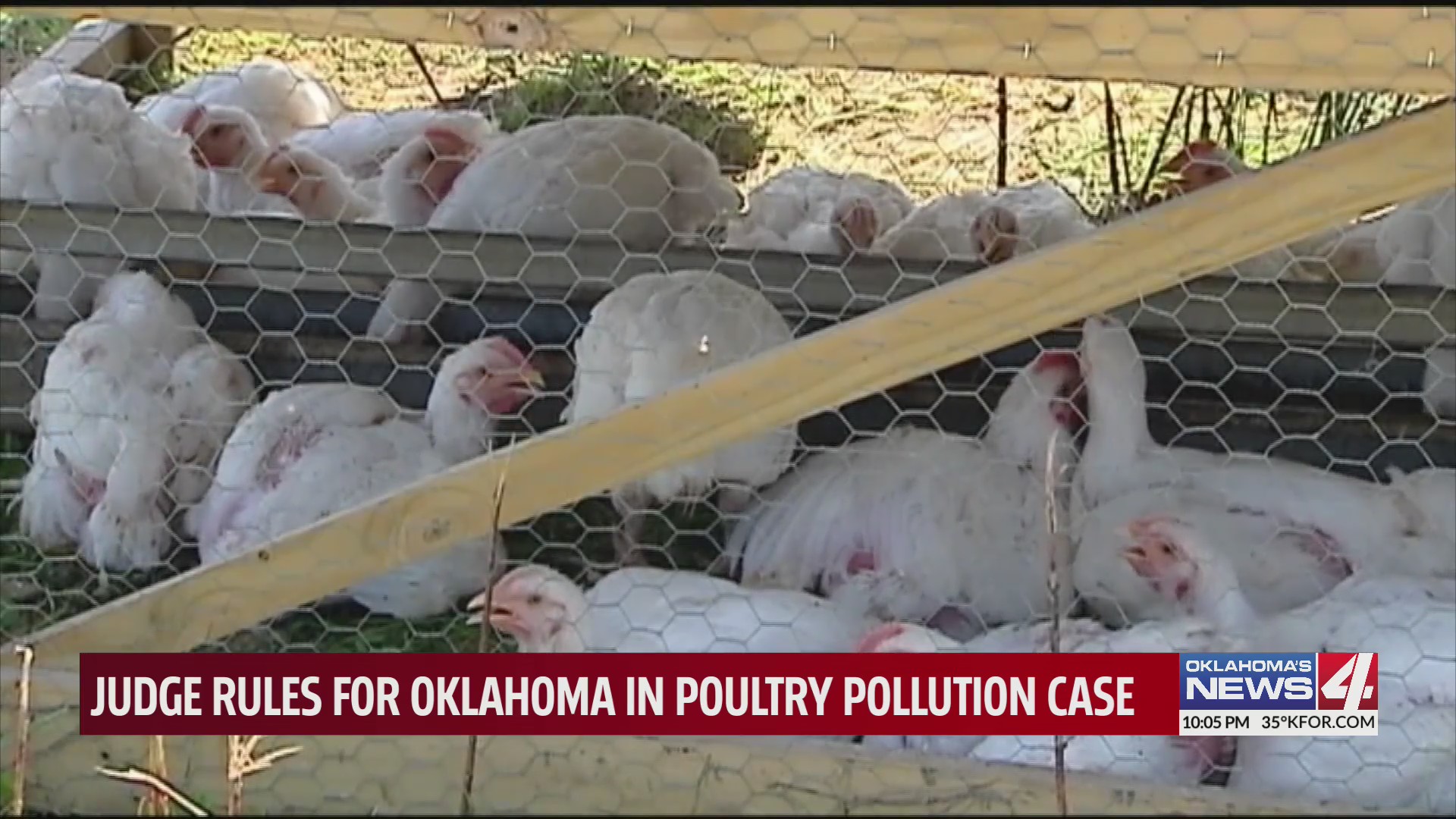 Judge rules for Oklahoma in poultry pollution case – KFOR.com Oklahoma City